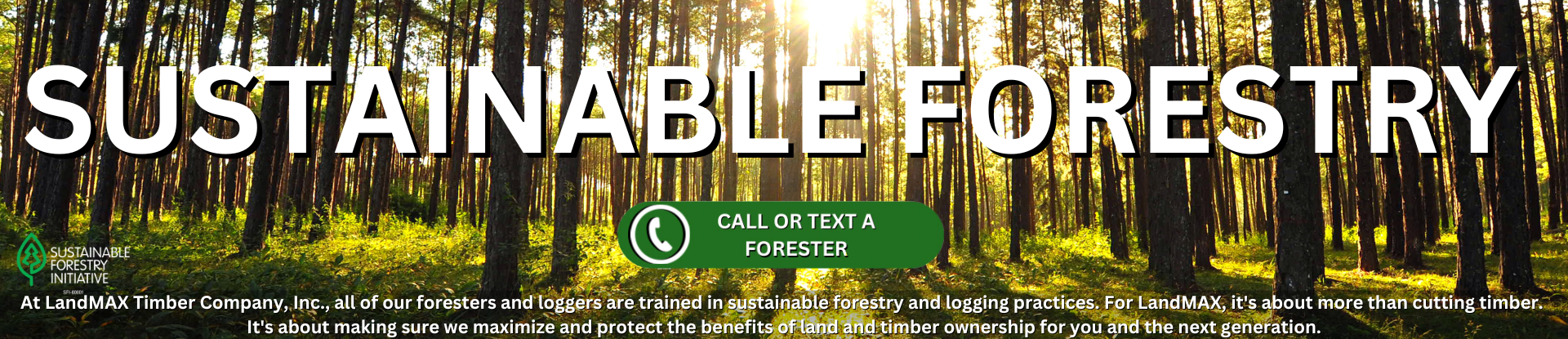 Sustainable Forestry LandMAX | LandMAX